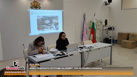 Казанлък инфо Инвестиционната програма на Бюджет 2024 на Община Казанлък