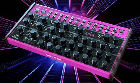 Test Behringer Edge Semi Modularer Percussion Synthesizer Amazona De