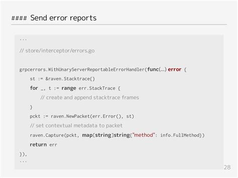 Consider Better Error Handling For Web Apps Speaker Deck