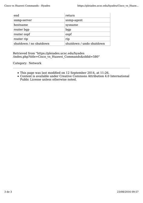 Comandos Cisco X Huawei Pdf Operating Systems Computer Software