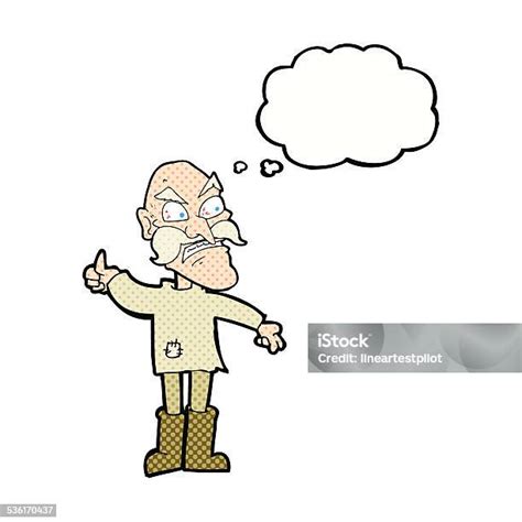 말풍선이 있는 화난 올드맨 In 패치됨 의류에는 만화 캐릭터 그리기에 대한 스톡 벡터 아트 및 기타 이미지 그리기 낙서 드로잉 남자 Istock