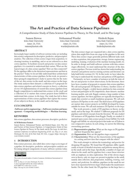The Art And Practice Of Data Science Pipelines A Comprehensive Study Of