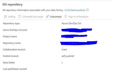 Data Factory Cross Tenant With Azure Git Repo Stack Overflow