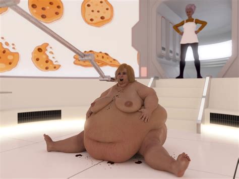 Rule 34 Bbw Belly Belly Stuffing Big Belly Clover Totally Spies Cookie Crumbs Crumbs On