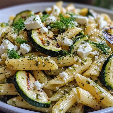 Grilled Zucchini And Herb Pasta Salad Fresh Summer Flavor Explosion