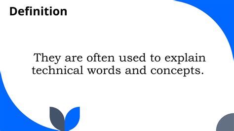 Patterns Of Paragraph Development Definition Ppt