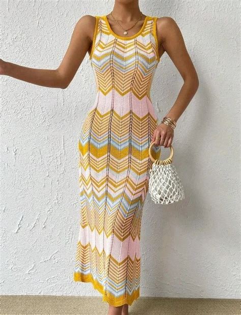 Knit Chevron Pattern Clothing Chevron Pattern Outfit Missoni