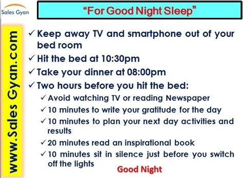 Tips For Good Night Sleep How To Have Good Dreams At Night How To