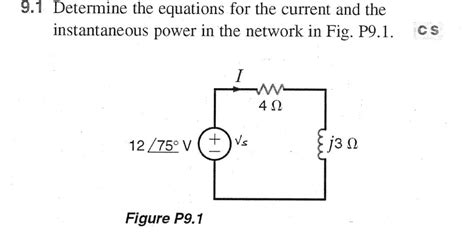solved 10 12 find vo in the circuit in fig p10 12 j1Ω