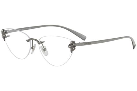 Versace Womens Eyeglasses Ve1254b Ve1254b Rimless Optical Frame