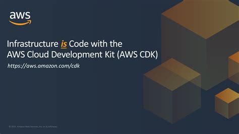 Infrastructure Is Code With The Aws Cdk Aws Online Tech Talks
