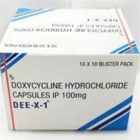 Doxycycline 100 Mg Tablet Packaging Size 10x10 At Rs 101 Stripe In Walani