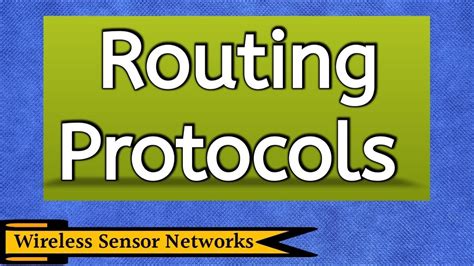 Routing Protocols In Wireless Sensor Networksclassification Proactive