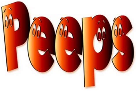 Free Text Clip Art Peeps
