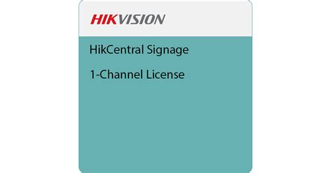 Hikvision Hikcentral Digital Hikcentral Digitalsignage 1ch Bandh