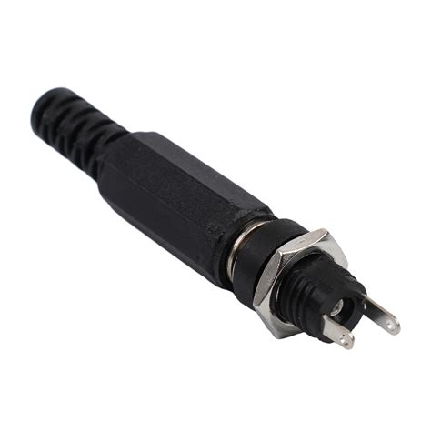5 Set Male Plug Female Socket Panel Mount Dc 12v Power Connectors