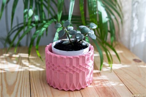 Купити Кашпо для суккулентов декоративный горш Skrynya Ua