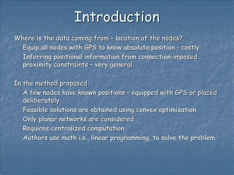 Ppt Convex Position Estimation In Wireless Sensor Networks Powerpoint Presentation Id588726