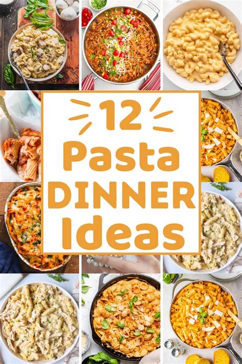 12 Easy Pasta Dinner Ideas For Making Healthier Meals Julie Ann Art