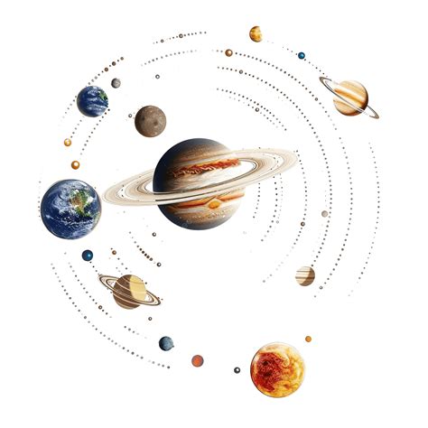궤도와 행성이 있는 태양계 태양 행성 태양계 대기권 밖 Png 일러스트 및 이미지 에 대한 무료 다운로드 Pngtree