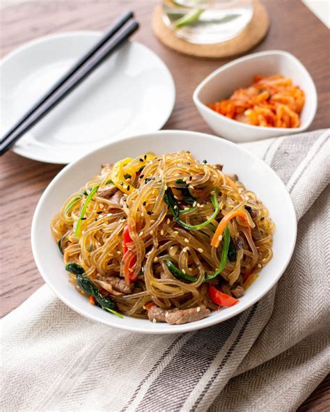 Japchae Korean Sweet Potato Noodle Stir Fry Artofit