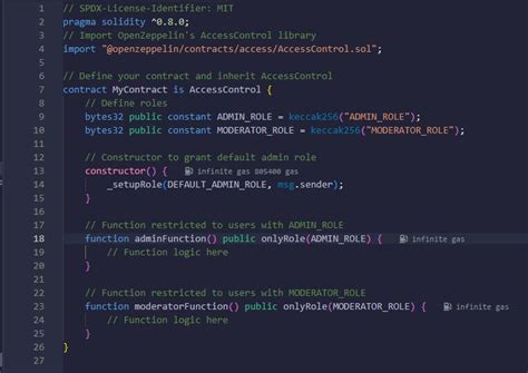 Openzeppelin Access Control Library For Smart Contracts Syed Awais Posted On The Topic Linkedin