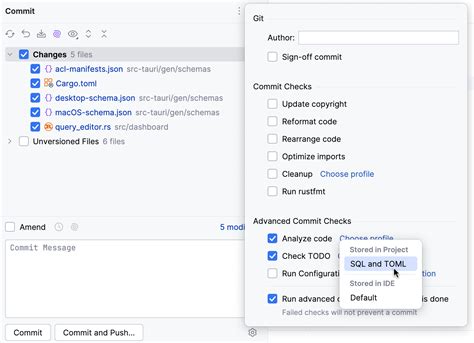 Run Inspections Rustrover Documentation