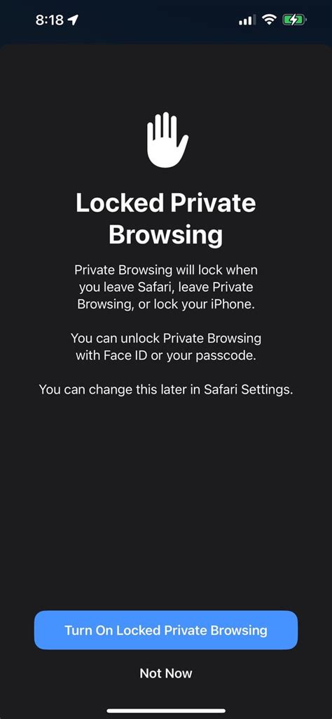 [ios 17 Db5] New Splash Screen For Private Browsing” R Iosbeta