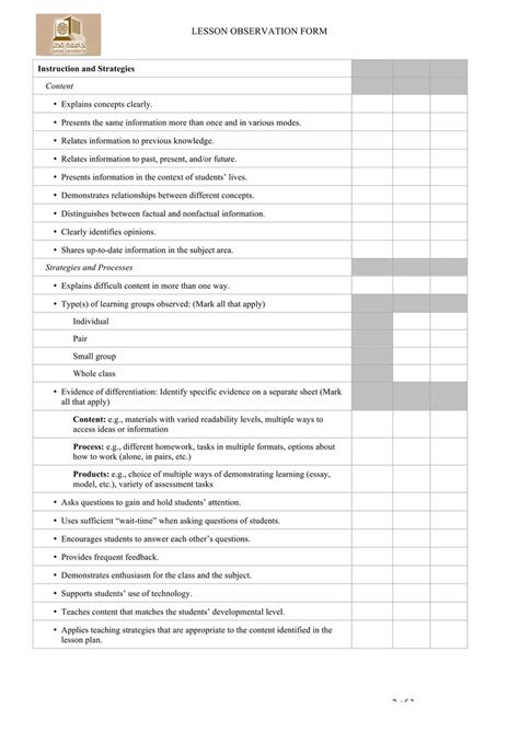 Observation Template