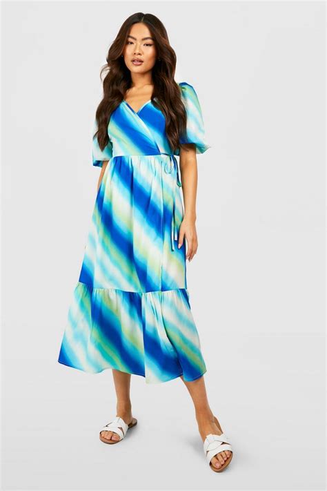 Ombre Maxi Dress Boohoo Uk