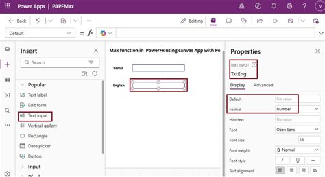 Max Fnction In Powerfx Using Canvas App With Power Apps