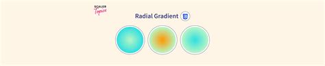 How To Add A Radial Gradient In Css Scaler Topics