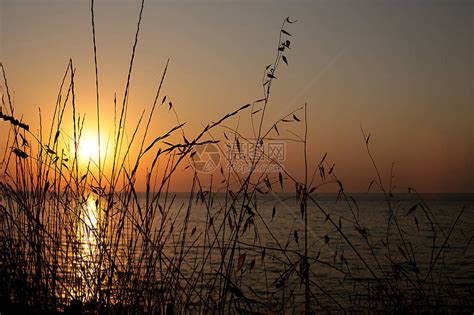 海日落海洋微风和海高清图片下载 正版图片504436578 摄图网