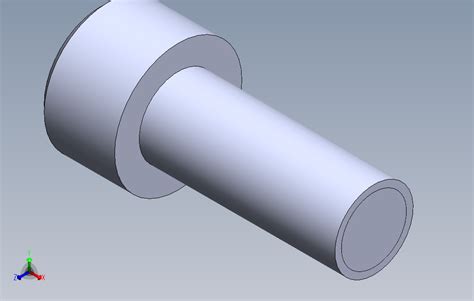 不锈钢内六角弹簧螺钉m8×20 Solidworks 2016 模型图纸免费下载 懒石网