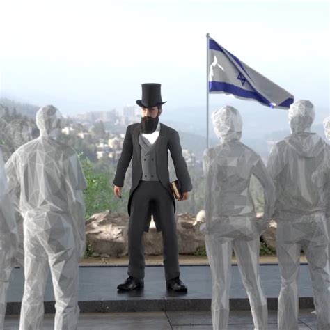 How 3d Graphics Can Bring Theodor Herzl To Life Dmytro Koval Posted