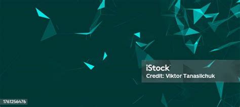 색이 지정된 다각형 공간입니다 연결 점과 선 구조 디지털 배경입니다 삼각형 미래 지향적 인 비즈니스 벽지입니다 데이터 기술 3d