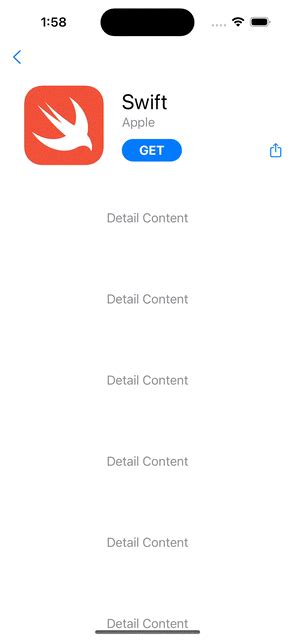 github skw398 appstore navigationbar
