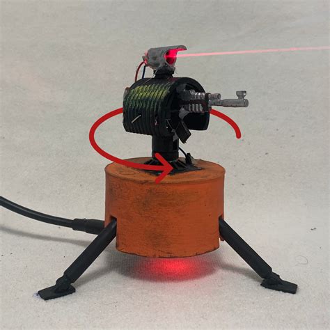 Functioning Autoturret Rust Game D PRINT Etsy