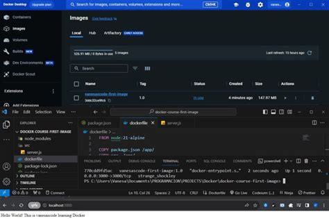 Docker Dockerfiles Images Containers Containerization Devops