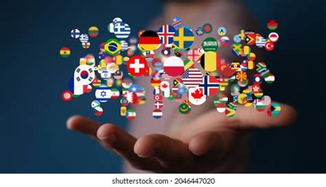 3d Rendering World Map All States Stock Photo 2046447020 Shutterstock