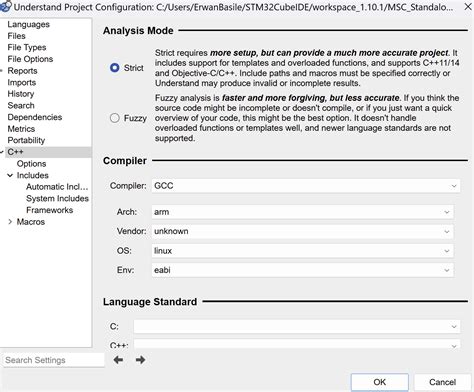 using stm32 ide eclipse and buildspy scitools support