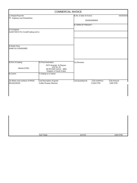 676478835 Format Cipl Pdf Supply Chain Management Freight Transport