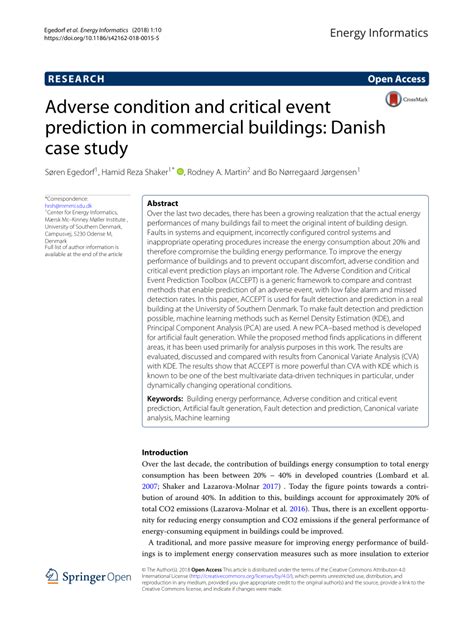 Pdf Adverse Condition And Critical Event Prediction In Commercial