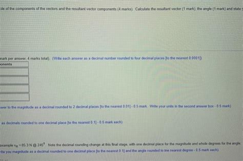 Solved Complete The Following Vector Addition Problem Using