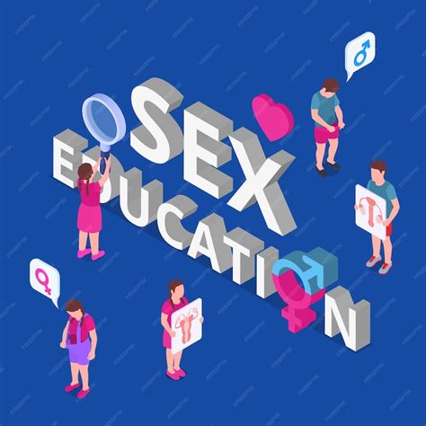 Free Vector Sex Education Isometric Concept With Internal Organs And