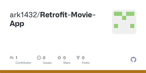 GitHub Ark Retrofit Movie App
