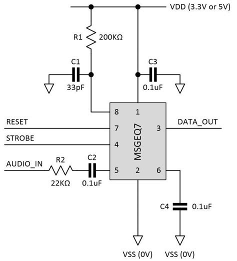 Tips And Tricks For Using The Msgeq7 Audio Spectrum Analyzer Eeweb