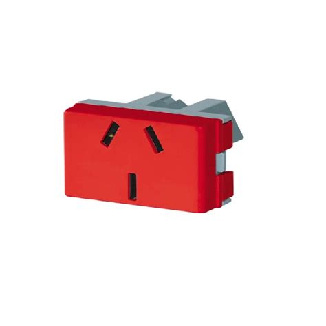 Tomacorriente 2p T 250v 10a Jeluz Rojo Soluciones Técnicas Generales
