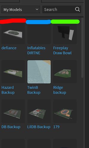 Toolbox Not Showing All Of My Models Studio Bugs Developer Forum Roblox