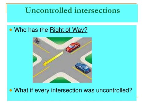 Ppt Navigating Intersections Tips And Techniques For Safe Driving